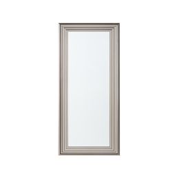 Beliani Wandspiegel CHATAIN in Silber - (W) 50 x (H) 130 x (L) 3 cm | Gr.: onesize