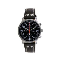 Messerschmitt Quarzuhr ME-3H202 in Silber | Gr.: onesize