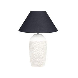 Beliani Tischleuchten TELIRE in Beige/Schwarz - (W) 40 x (H) 56 x (L) 40 cm | Gr.: onesize