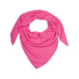 styleBREAKER Einfarbiger Musselin Dreiecksschal in Pink | Gr.: onesize