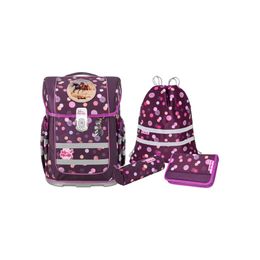 McNeill Ergo Compacto Schulranzen-Set 5-teilig in Ruby | Gr.: onesize
