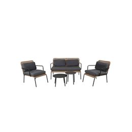 ebuy24 Gartenset Paola 5 Schwarz 1 x 1 cm | Gr.: onesize