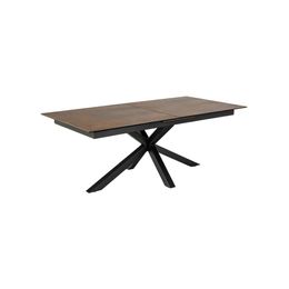 ebuy24 Esstisch Heaven 100x200/240cm Braun 240 x 100 cm | Gr.: onesize