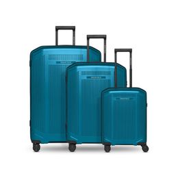 Smartbox Edition 02 4 Rollen Kofferset 3-teilig in ocean blue metallic | Gr.: onesize