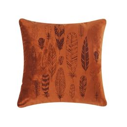 PAD Concept Pad Kissen FEDER Cognac Braun 40x40 | Gr.: onesize