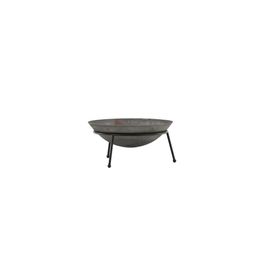 ebuy24 Feuerstelle Bastian Schwarz 60 x 60 cm | Gr.: onesize