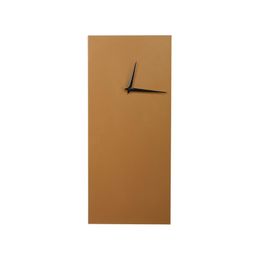 Beliani Wanduhr POMBAL in Gold - (W) 22 x (H) 50 x (L) 2 cm | Gr.: onesize