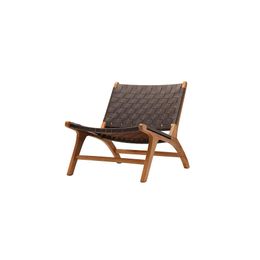 ebuy24 Sessel Rike Braun 65 x 80 cm | Gr.: onesize