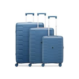 Roncato Skyline 2.0 Neon 4 Rollen Kofferset 3-teilig in avio blau | Gr.: onesize