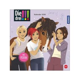 Heye Kalender Kalender - Die drei !!! Broschurkalender 2026 | Gr.: onesize