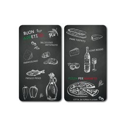 Kesper Glasuntersetzer in schwarz | Gr.: onesize