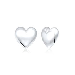 Elli Ohrringe 925 Sterling Silber Herz in Silber | Gr.: onesize