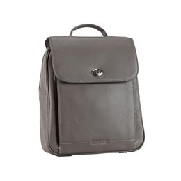 Leonhard Heyden Nizza City Rucksack Leder 34 cm in taupe | Gr.: onesize