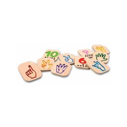 Plan Toys Zahlen 1-10 Handzeichen ab 24 Monate | Gr.: onesize