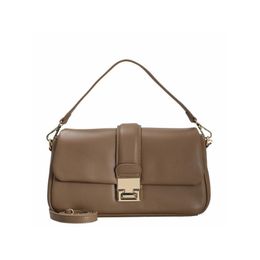 Seidenfelt Dalarna - Schultertasche 30 cm (black/gold) in soft toffee/gold | Gr.: onesize