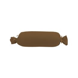 Traumschloss Exclusiv Edel-Jersey Kissenbezug in cappuccino | Gr.: 80x80 cm