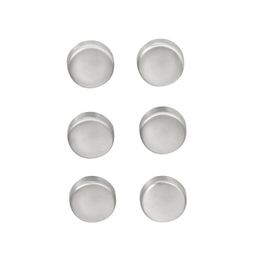 zeller Present Magneten-Set, 4-teilig in silbern | Gr.: onesize