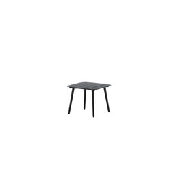ebuy24 Beistelltisch Lina Schwarz 40 x 40 cm | Gr.: onesize