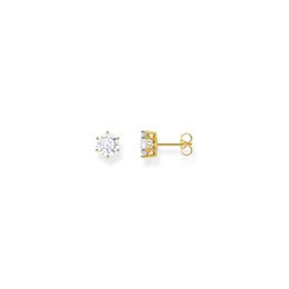 Thomas Sabo 925 Sterling Silber vergoldet Ohrstecker | Gr.: onesize