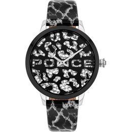 Police Uhr in Schwarz/Silber | Gr.: onesize