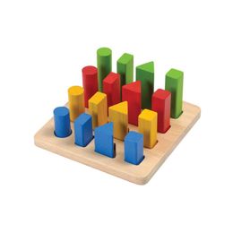 Plan Toys Lernspiel Geometrie Stifte ab 24 Monate | Gr.: onesize