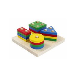Plan Toys Sortierbrett geometrische Formen ab 24 Monate | Gr.: onesize