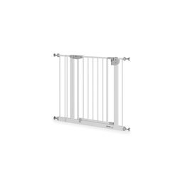Sämann Türschutzgitter & Treppenschutz, Tür mit 90° Stop, ohne Bohren | Gr.: 75-84 cm