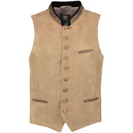 OS-Trachten Trachtenweste Glayon in mittelbeige | Gr.: 54
