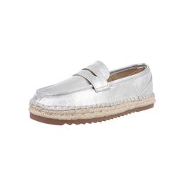 Ital-Design Halbschuh in Silber | Gr.: 38