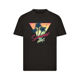 F4NT4STIC T-Shirt California Palmen Retro in schwarz | Gr.: 110/116