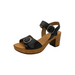 Gabor Plateau Sandaletten in Schwarz | Gr.: 40