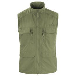 Normani Outdoor Sports Herren Outdoor Weste Deer in Oliv | Gr.: 4XL