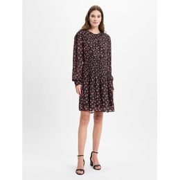 MOSS COPENHAGEN Kleid MSCHEvelda Orabella in schwarz rosa - 0001 | Gr.: M