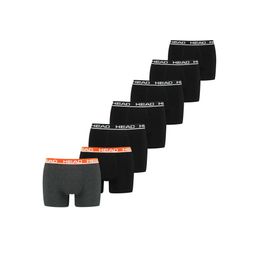 Head Boxershorts 7 er Pack Boxer in Black / Grey Melange | Gr.: S