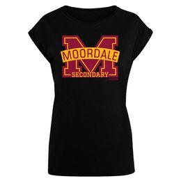 F4NT4STIC T-Shirt Sex Education Moordale Cracked M Logo2 in schwarz | Gr.: 3XL