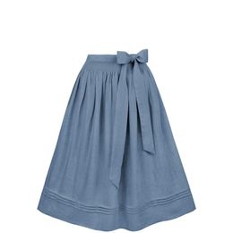 Stockerpoint Dirndlschürze Mina in rauchblau | Gr.: 40-44