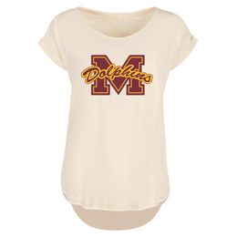 F4NT4STIC Long Cut T-Shirt Sex Education M Dolphins Netflix TV Series in Whitesand | Gr.: XL