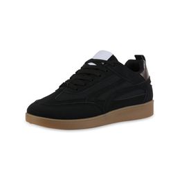 VAN HILL Sneaker Low Alexandra in Schwarz Metallic | Gr.: 37