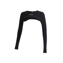 YEAZ TRUTH Super Crop Top in schwarz | Gr.: L