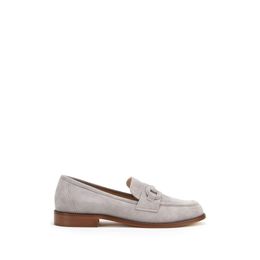 Wittchen Damenschuhe Mokassins Aus Naturleder Mit Dezenter Schnalle in Gray | Gr.: 39