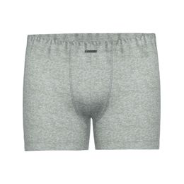 Ammann Baumwolle, Single-Jersey Bio Long-Pants in grau meliert | Gr.: 6