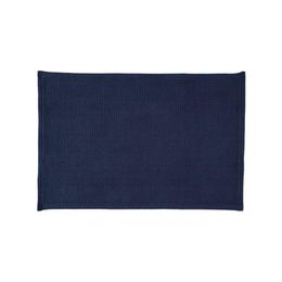Rhomtuft Badematten Plain kobalt - 84 in kobalt - 84 | Gr.: 50 x 70 cm