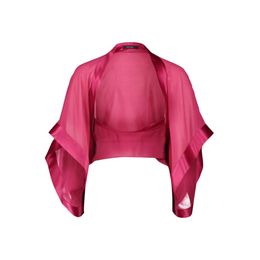 Vera Mont Chiffonstola mit 3/4 Arm in Dark Raspberry | Gr.: XL