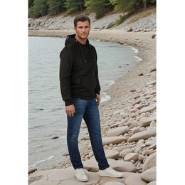 Salzhaut Hoodie HEFF in Black | Gr.: 3XL