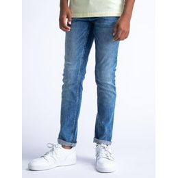 PETROL INDUSTRIES Regular Tapered Fit Jeans Russel in Blau | Gr.: 158