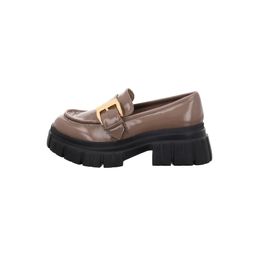 La Strada Plateau Slipper in Beige | Gr.: 40