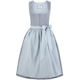Stockerpoint Dirndl Antonella in hellgrau | Gr.: 34