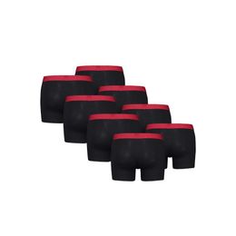 Levi's Levi ́s Boxershorts MEN SOLID BASIC BOXER BRIEF ORGANIC CO 8er Pack in Black/Red | Gr.: XXL