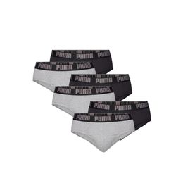 Puma Boxershorts MEN EVERYDAY BRIEF 6P in 008 - Dark Grey Melange / Black | Gr.: M