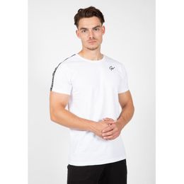 Gorilla Wear T-shirt - Chester - Weiß/Schwarz | Gr.: XXL